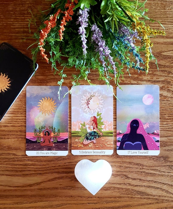 The Solar Oracle Deck - Etsy