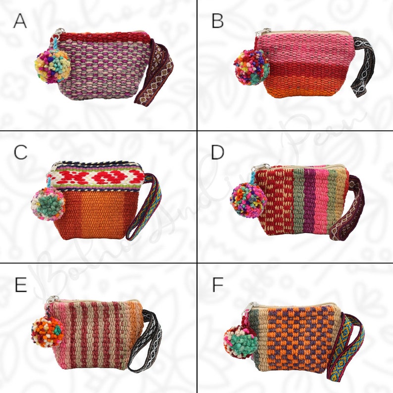 Handwoven Peruvian Coin Purse: Ethnic Wool Mini Bag - Etsy