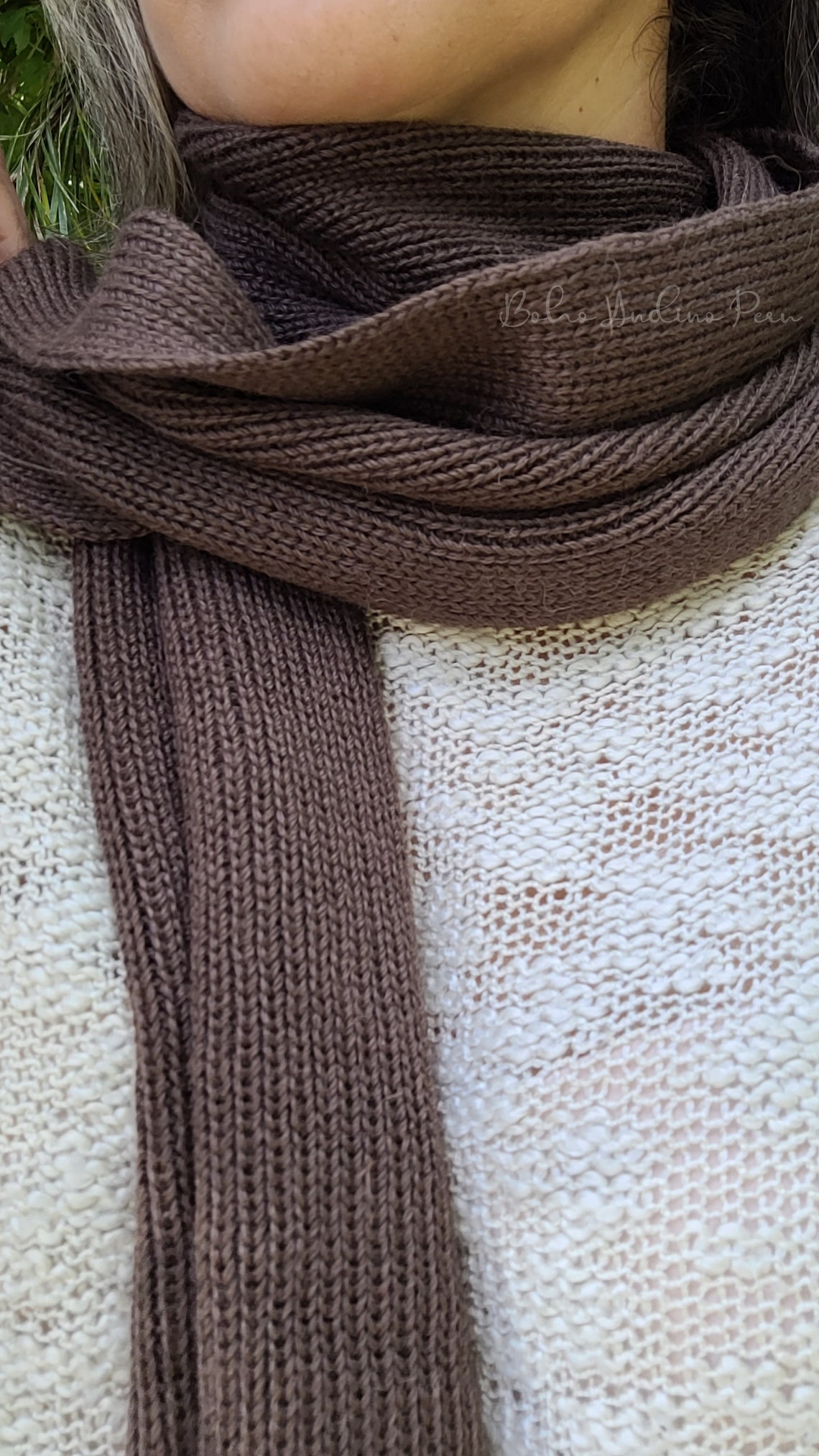 Winter Baby Alpaca Scarf Peruvian Scarf Unisex Baby Alpaca - Etsy