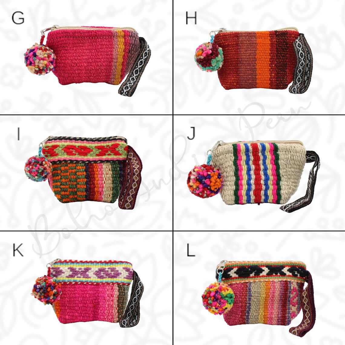 Handwoven Peruvian Coin Purse: Ethnic Wool Mini Bag - Etsy