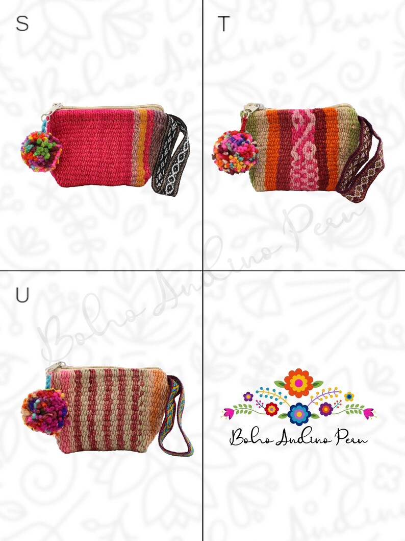 Handwoven Peruvian Coin Purse: Ethnic Wool Mini Bag - Etsy