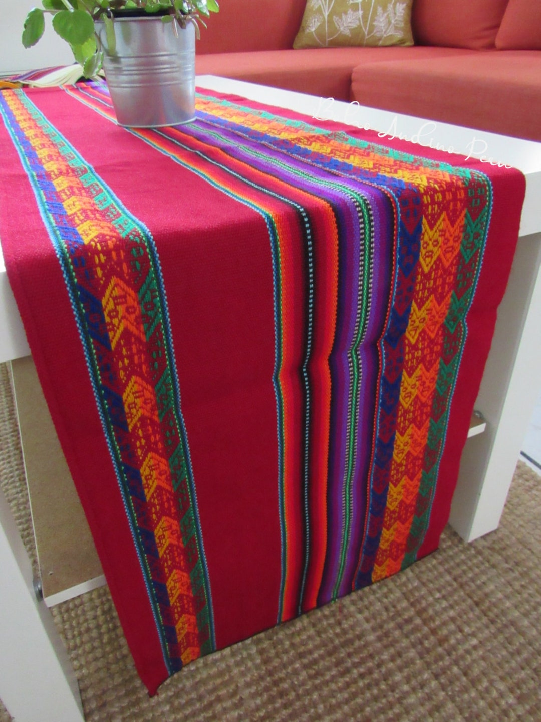 Peruvian Table Runner Andean Table Runner Home Decor Ethnic - Etsy