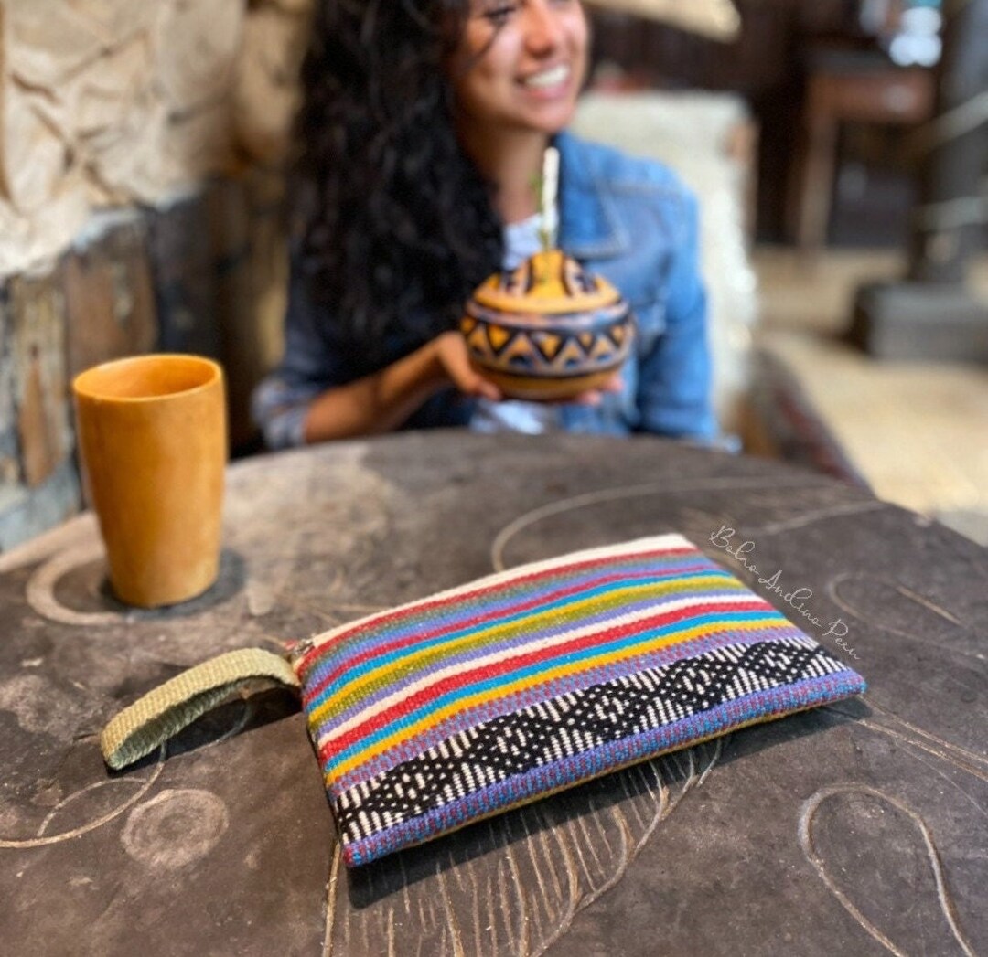 Boho Ethnic Purse, Traditional Wool Bag, Handcrafted Bag, Peruvian Wool ...