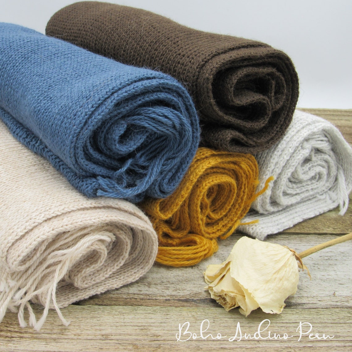 Winter Baby Alpaca Scarf Peruvian Scarf Unisex Baby Alpaca - Etsy