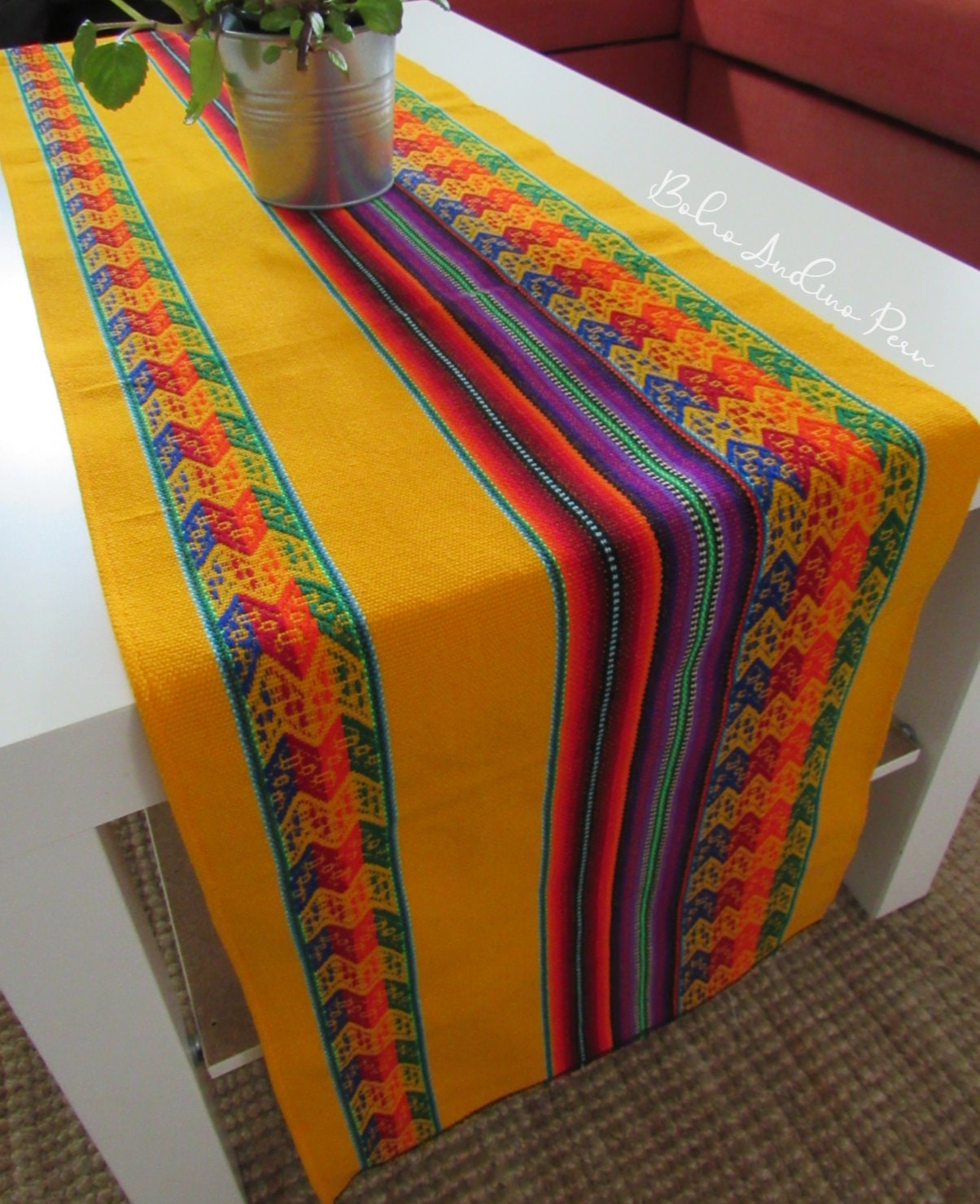 Peruvian Table Runner Andean Table Runner Home Decor Ethnic - Etsy