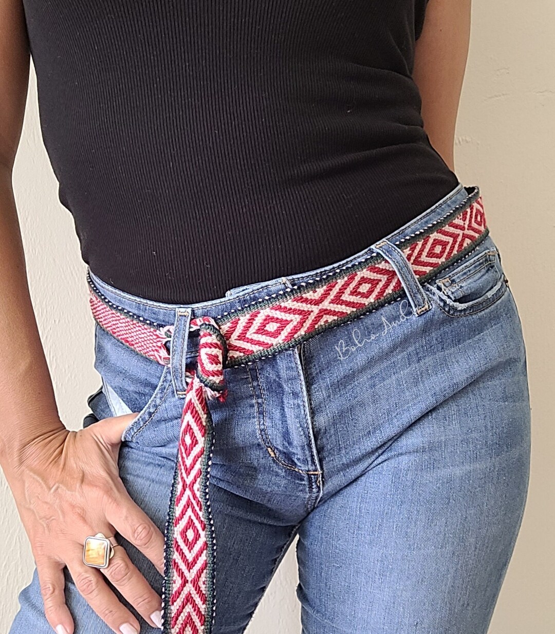 Peruvian Chumpi Belt Colorful Andean Wool Belt Boho Waist - Etsy