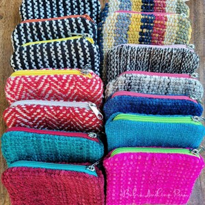 Peruvian Wool Coin Purse, Peruvian Sheep Wool Coin Purse, Boho Small ...