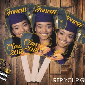 Custom Graduation Fans | Senior Graduation | College Graduate | Pre-k ...