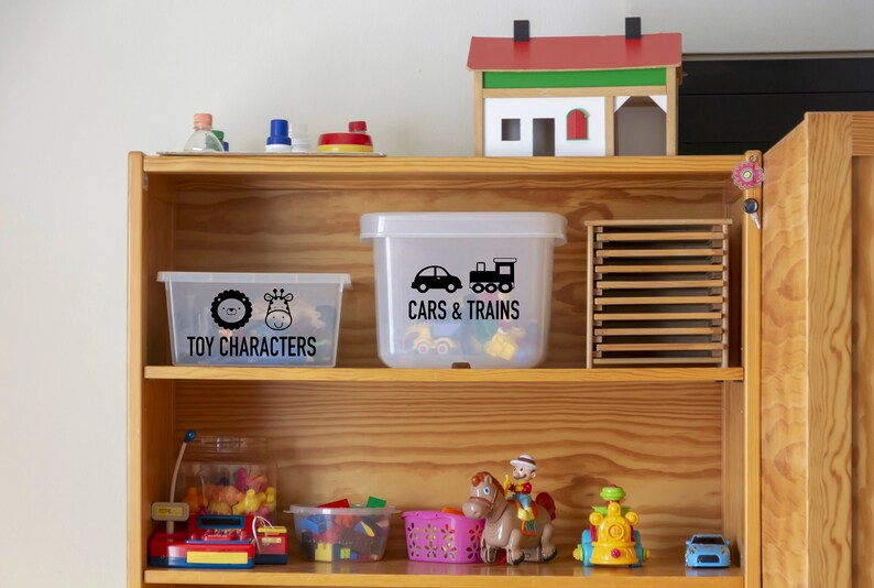 Toy Bin Labels Toy Storage Labels Toy Box Labels Toy Label - Etsy