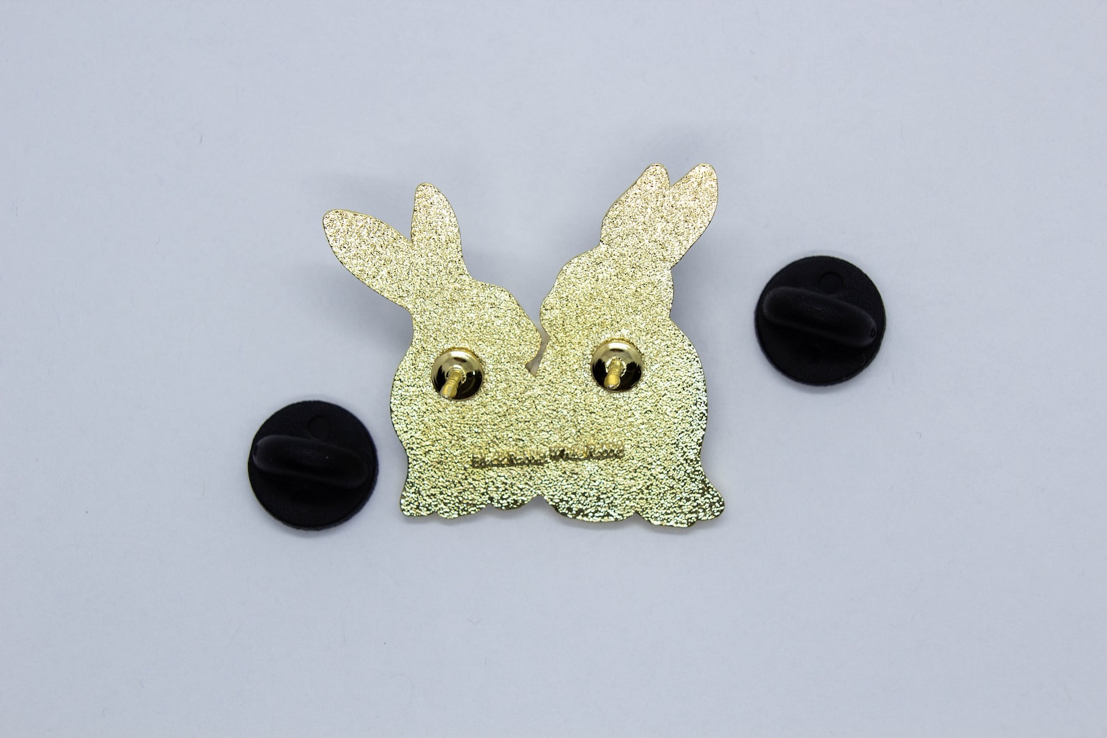 Black Rabbit White Rabbit Enamel Pin Lapel Pin Cloisonné | Etsy