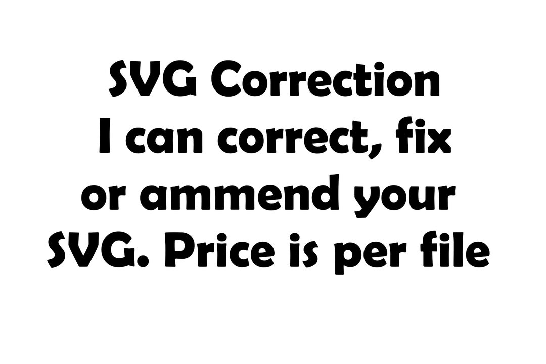 Svg Correction ... I Will Correct Any Svg for You .. Change Colour Add ...