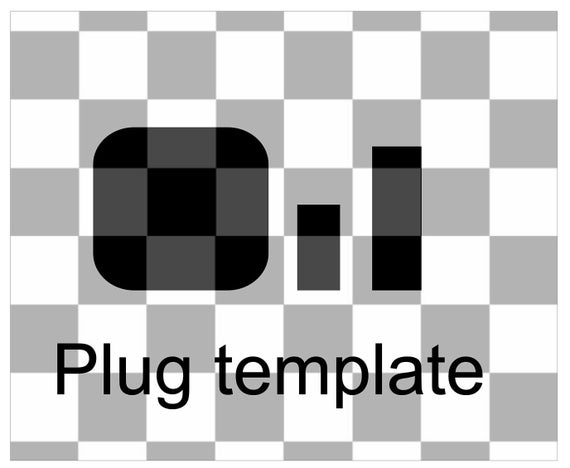 Lightning Plug Square Style Template Charger and Usb Decal Svg - Etsy