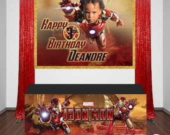 Iron Man Banner - Etsy