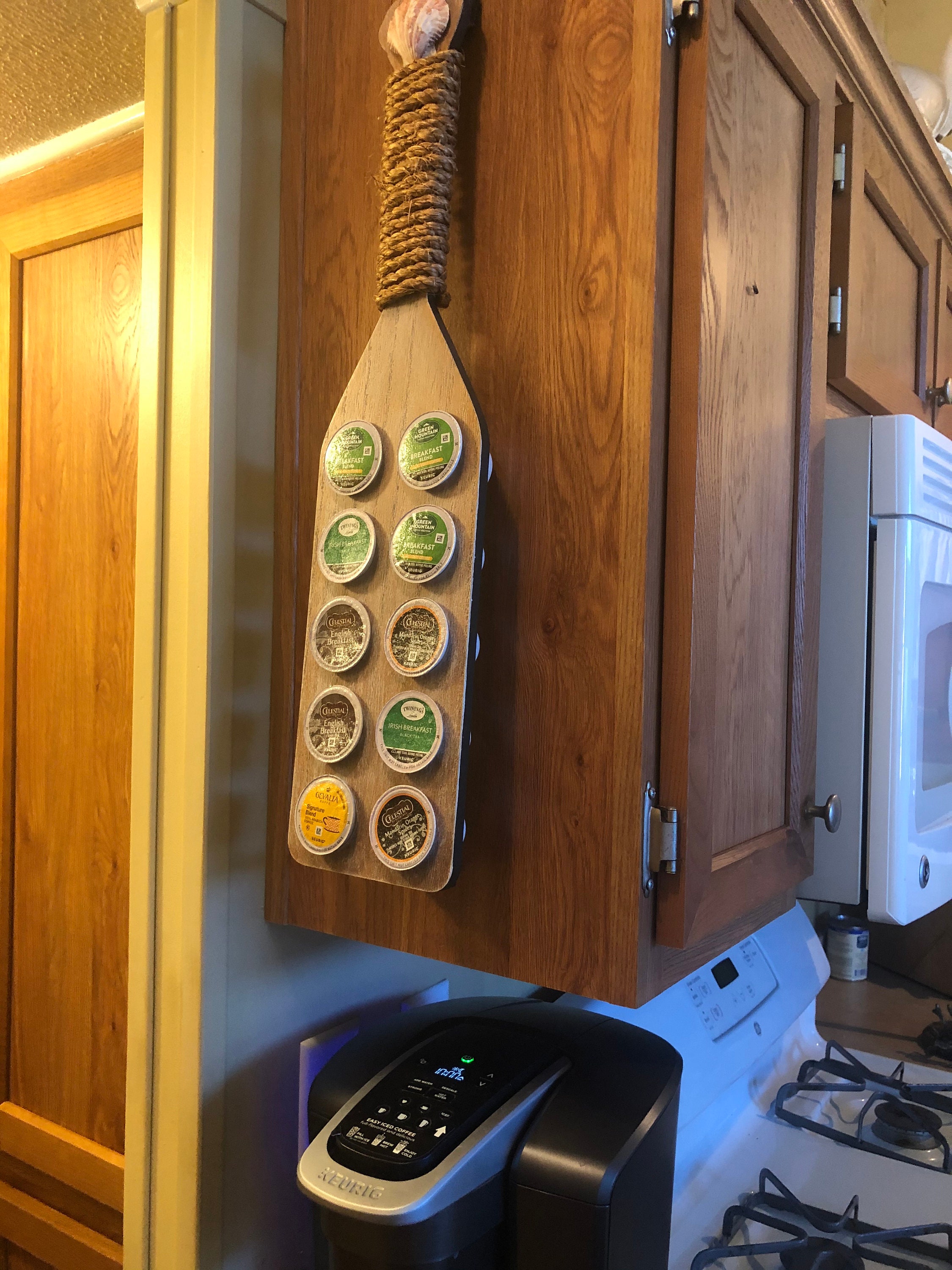 Keurig K-cup Space Saving Wall-/counter Holder-storage Display Coastal ...