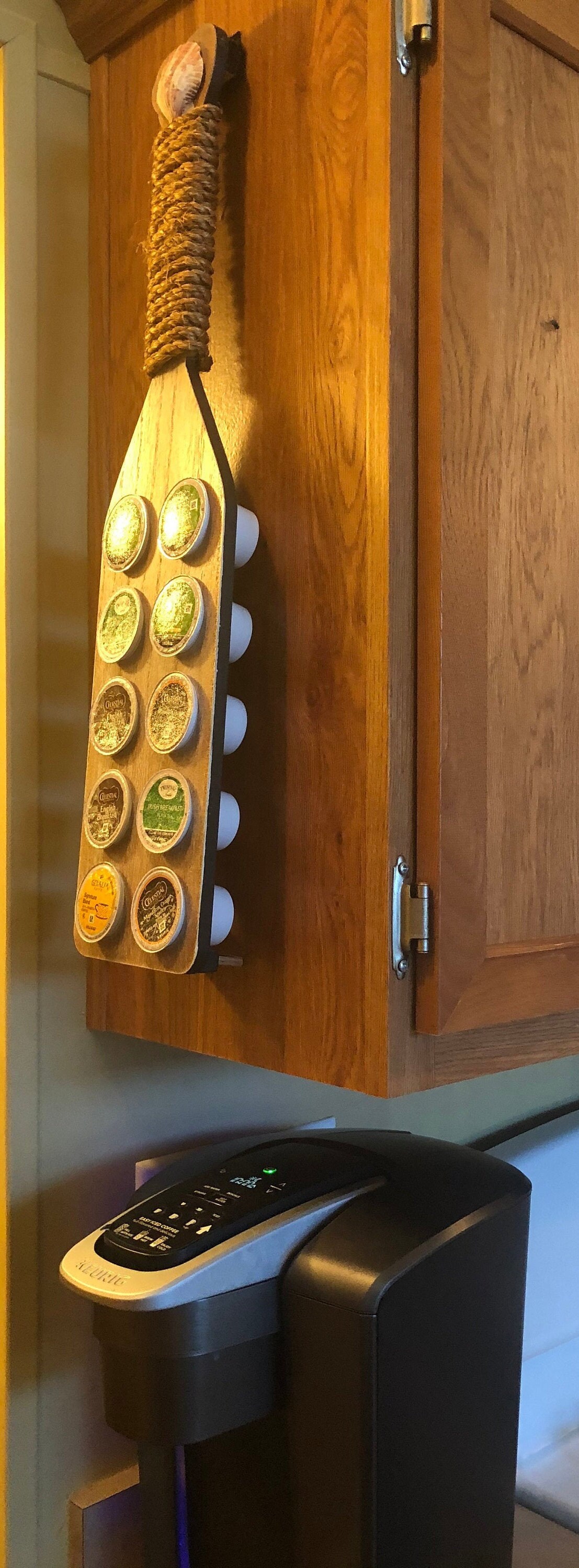 Keurig K-cup Space Saving Wall-/counter Holder-storage Display Coastal ...