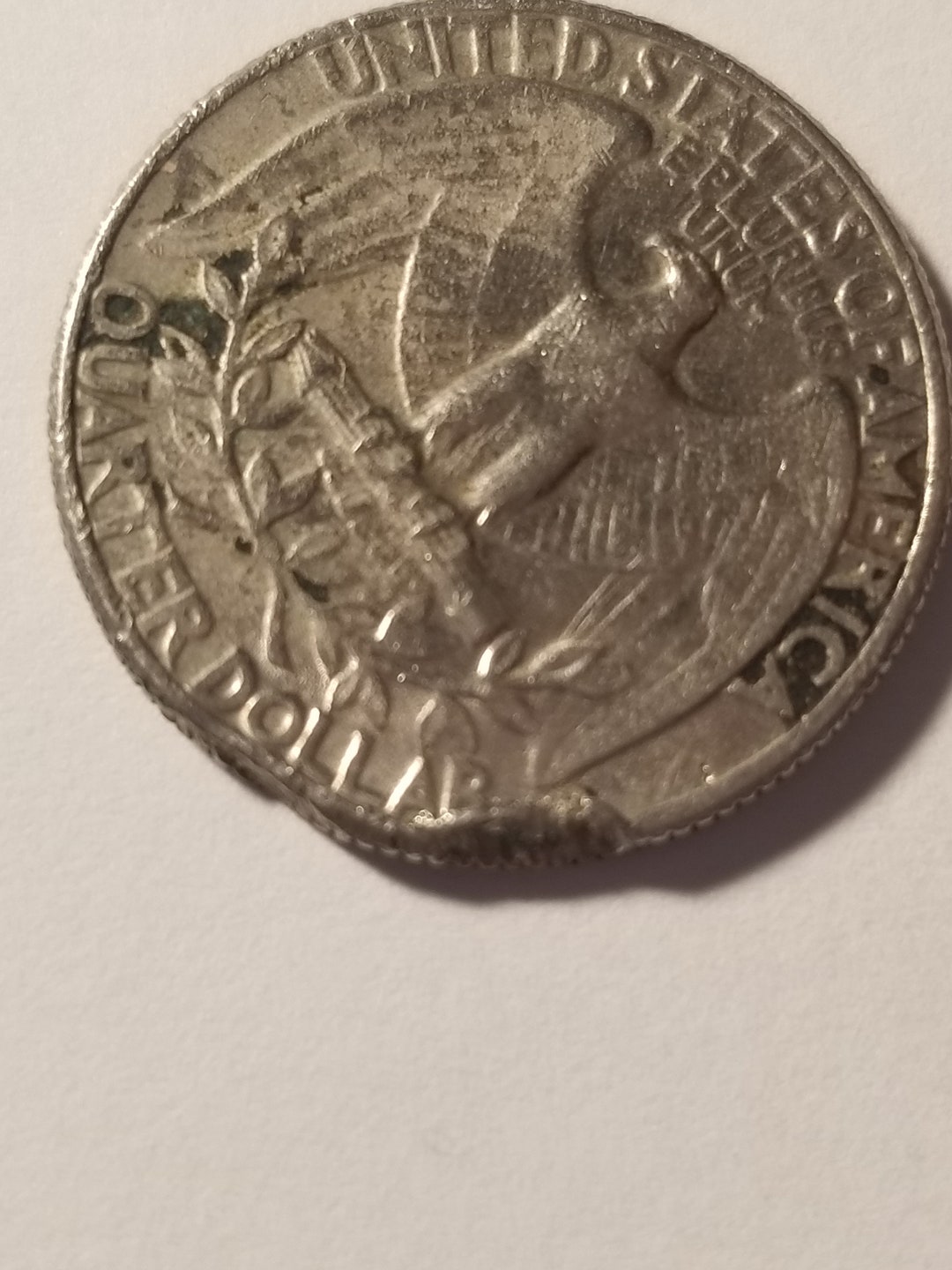 Flawed 1970 Denver Mint Quarter - Etsy