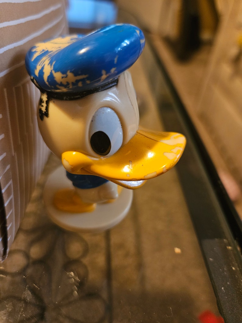 1970 Disney Donald Duck Bobblehead Made by Kellogg - Etsy