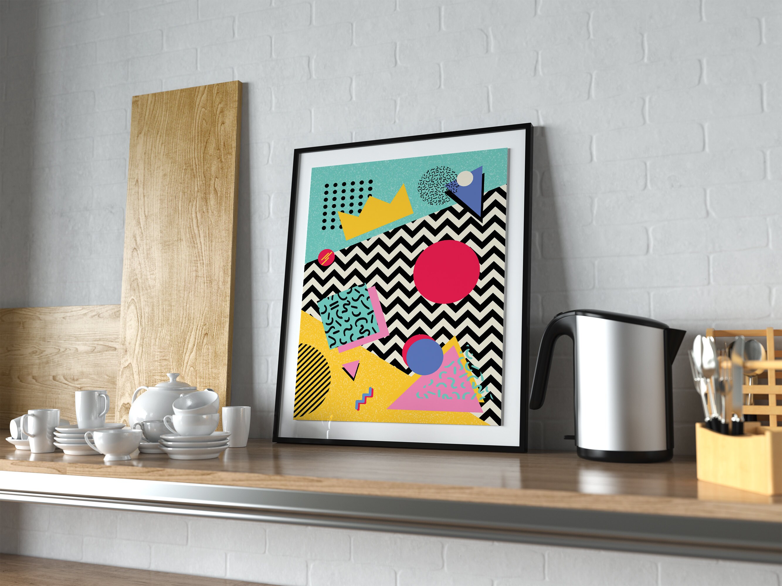 90s RETRO ART, Imprimible, Printable Digital Poster, Instant Download ...