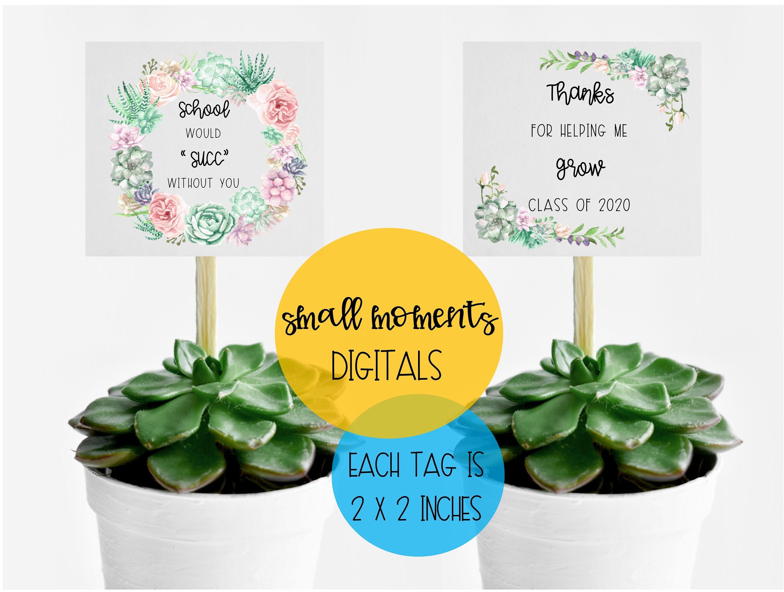 Succulent Theme Graduation Party Signs, Succulent Floral Party ...