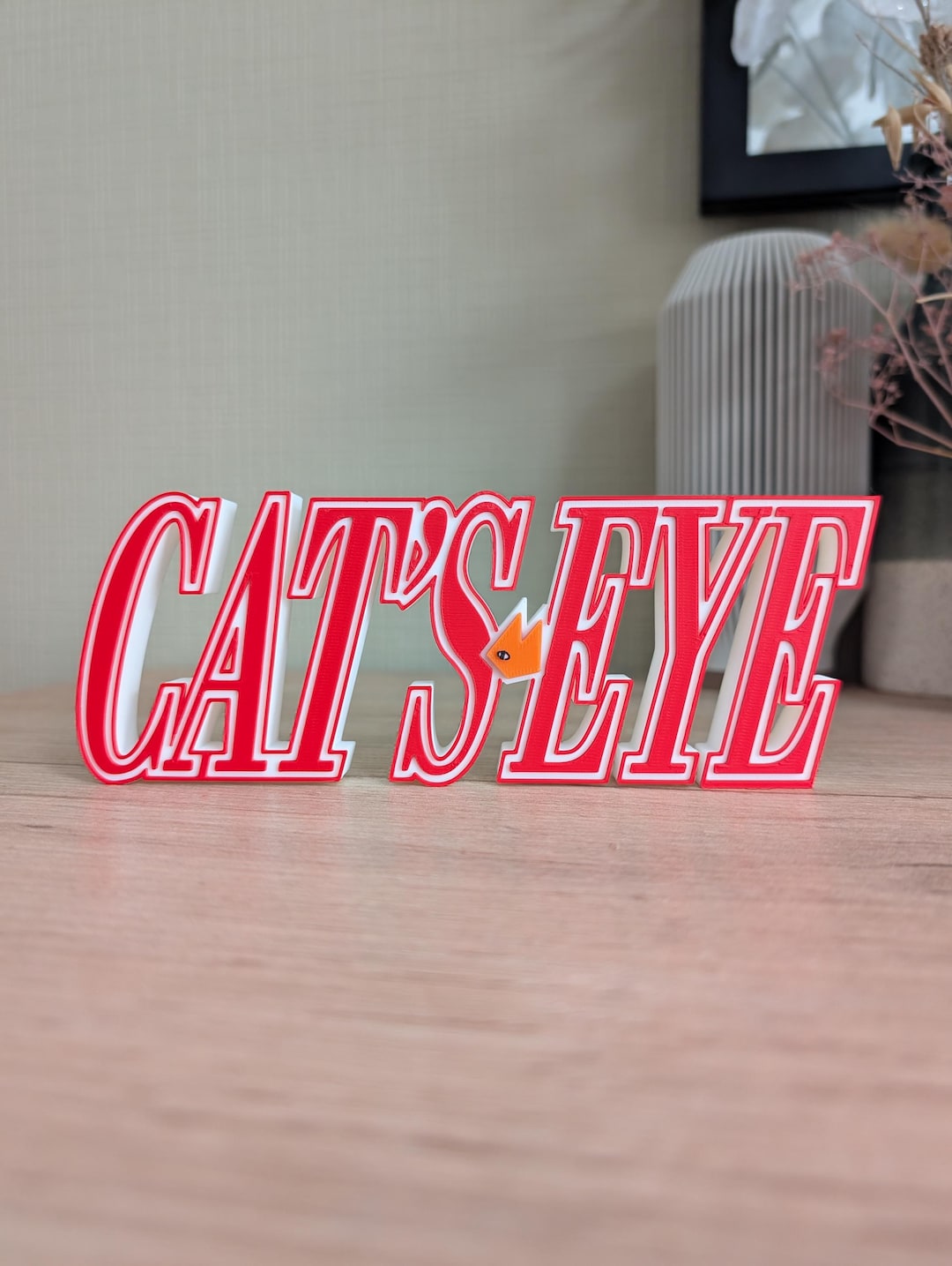 Cat's Eyes Logo Décoratif 20x9cm Fanart - Etsy