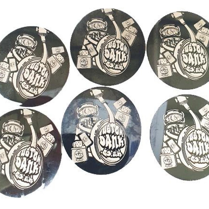 Custom Laser Cut Stickers - Etsy