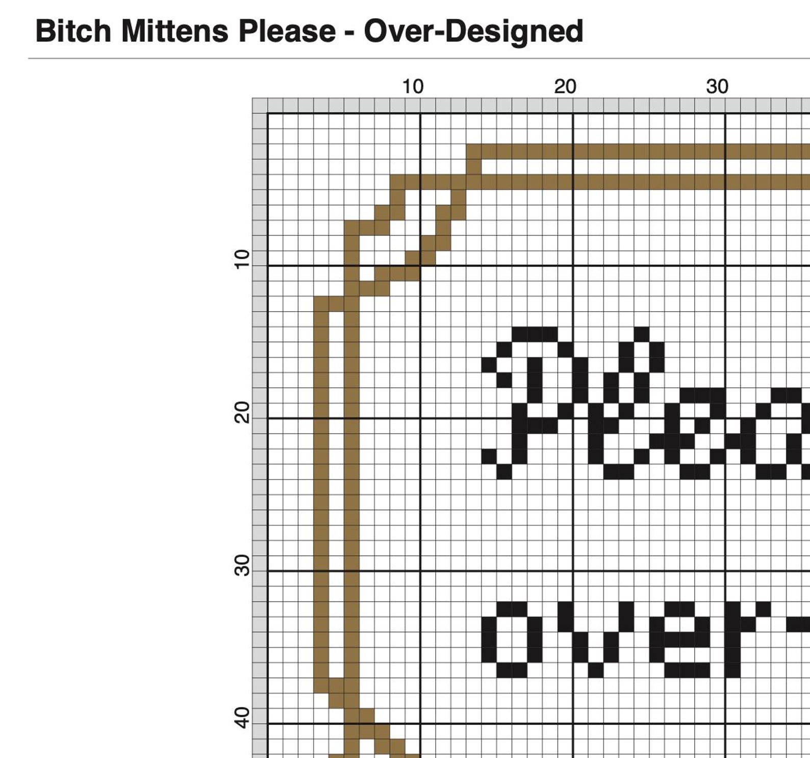 Arcane Vi Over-designed Atlas Gauntlets Cross Stitch Pdf Pattern - Etsy