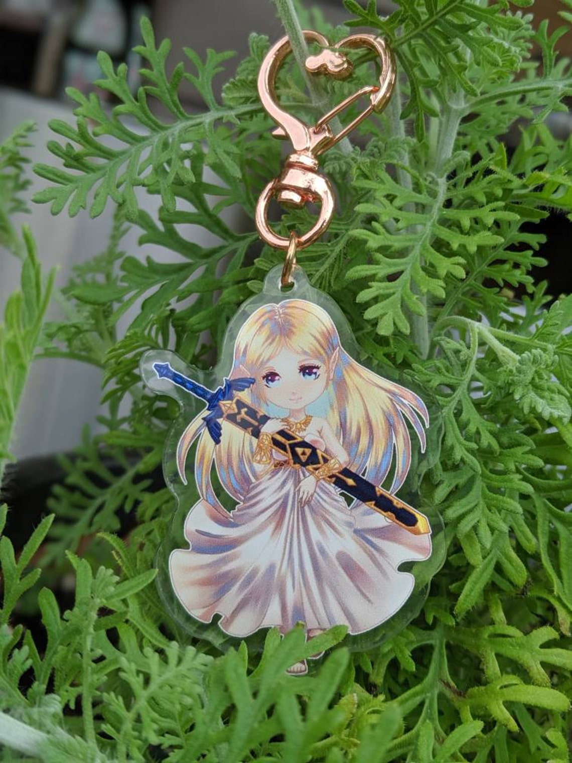 Loz: Breath of the Wild Princess Zelda Charm - Etsy