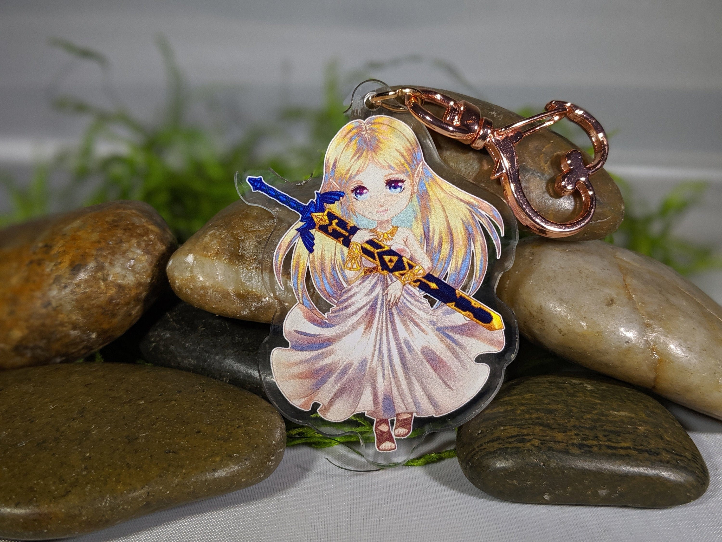 Loz: Breath of the Wild Princess Zelda Charm - Etsy