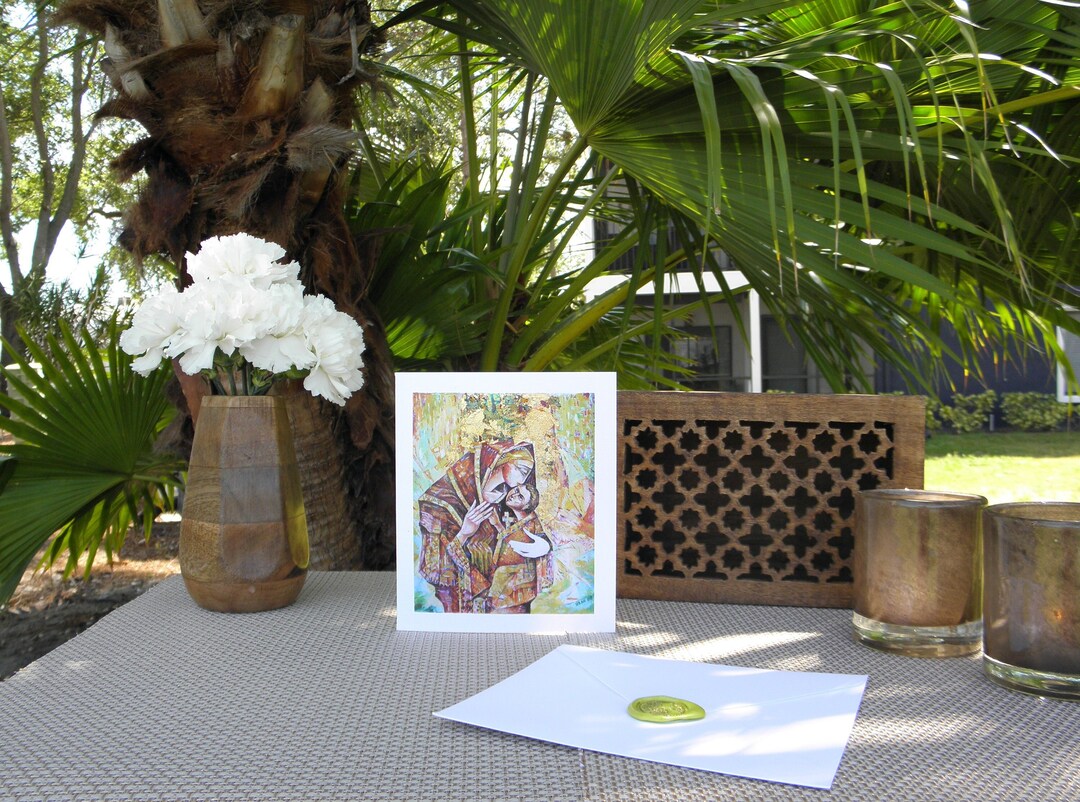 Luxury Fine Art Greeting Card escape From Jerusalem by Ivan Slavkov - Etsy