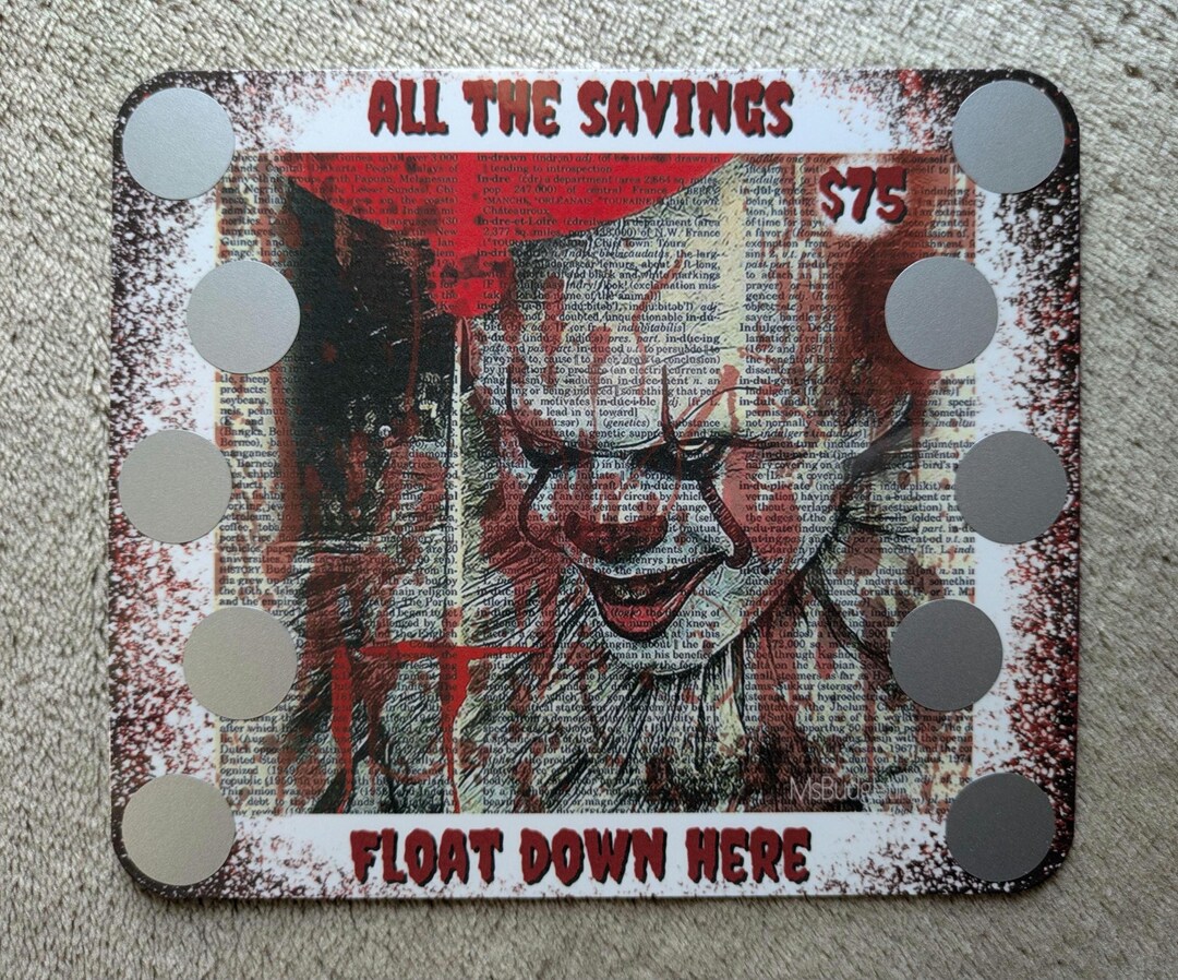 Pennywise Savings Float Scratch off Savings Challenge - Etsy