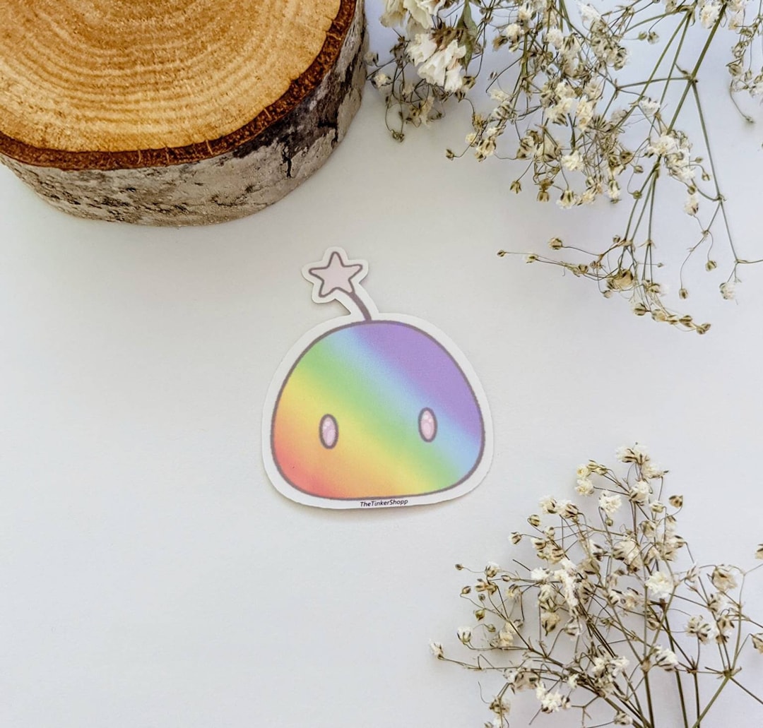 Prismatic Slime Stardew Valley Inspired Water Proof Die Cut Laminated ...