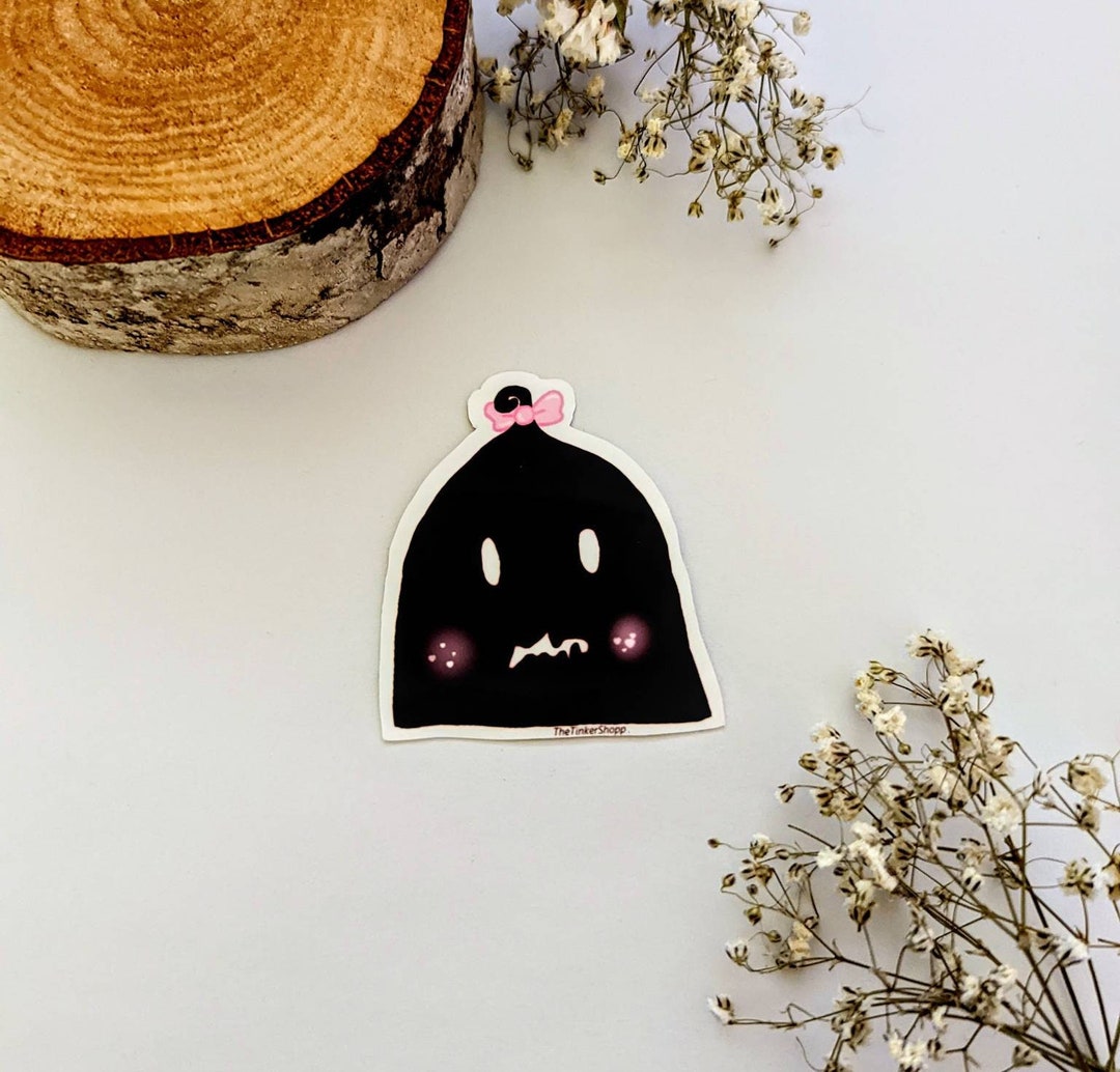 Cute Krobus With Bow (stardew Valley) - Waterproof Die Cut Vinyl ...