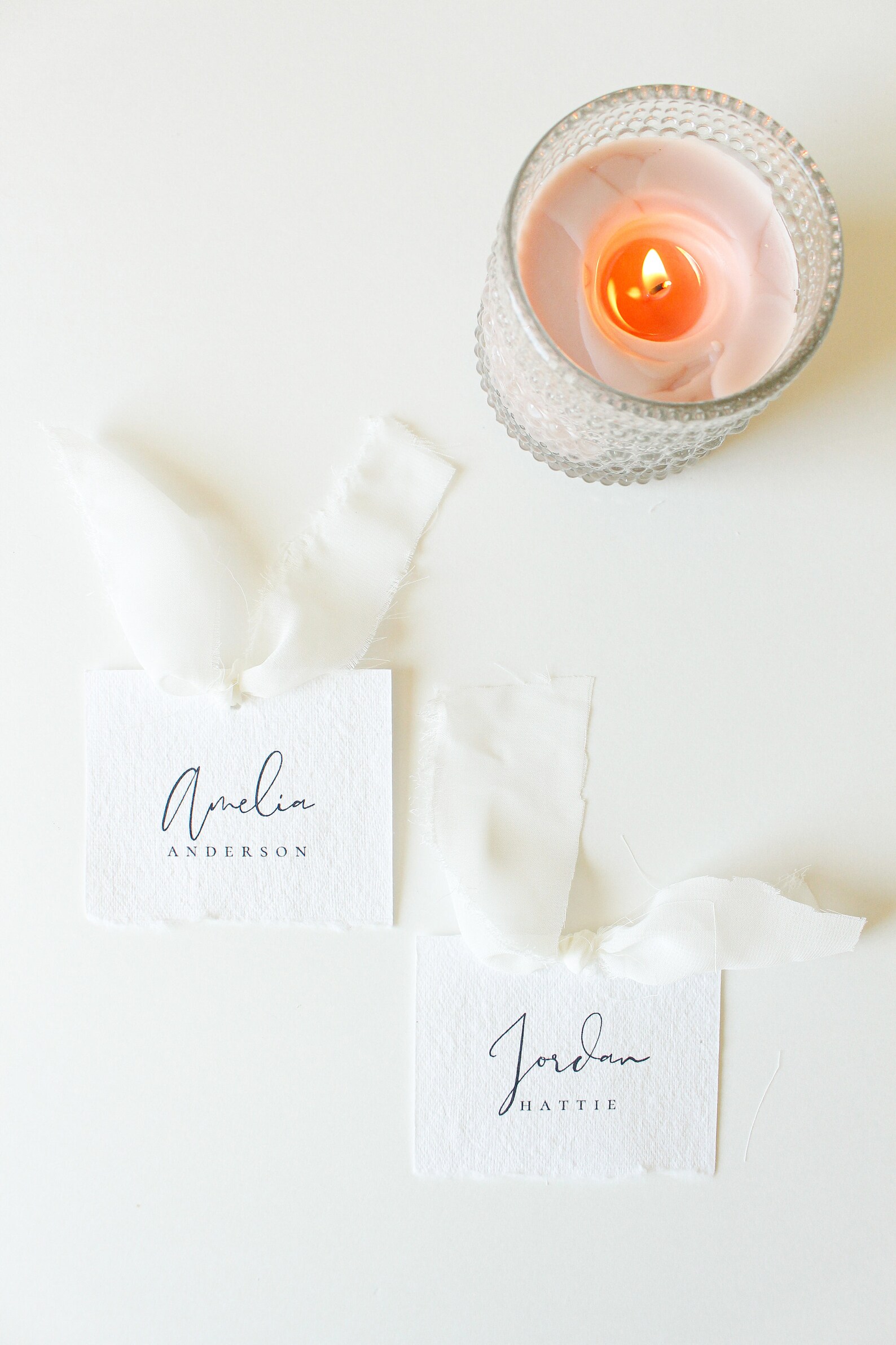Printed Name Cards | Handmade Paper - Etsy