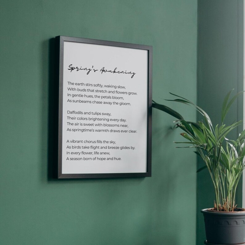 Spring Quotes | Spring Poetry Poem About Spring Love Poems About ...