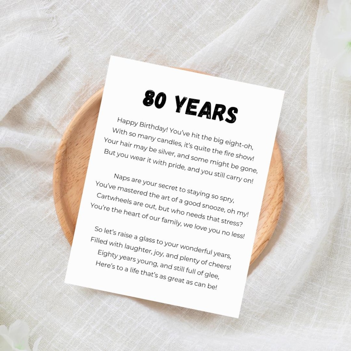 Funny 80th Birthday Quotes | Jokes for 80th Birthday Humorous 80th ...