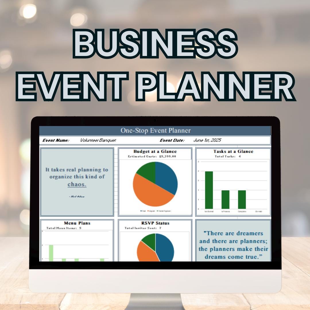 Corporate Event Planner Business Event Planning Nonprofit Event ...