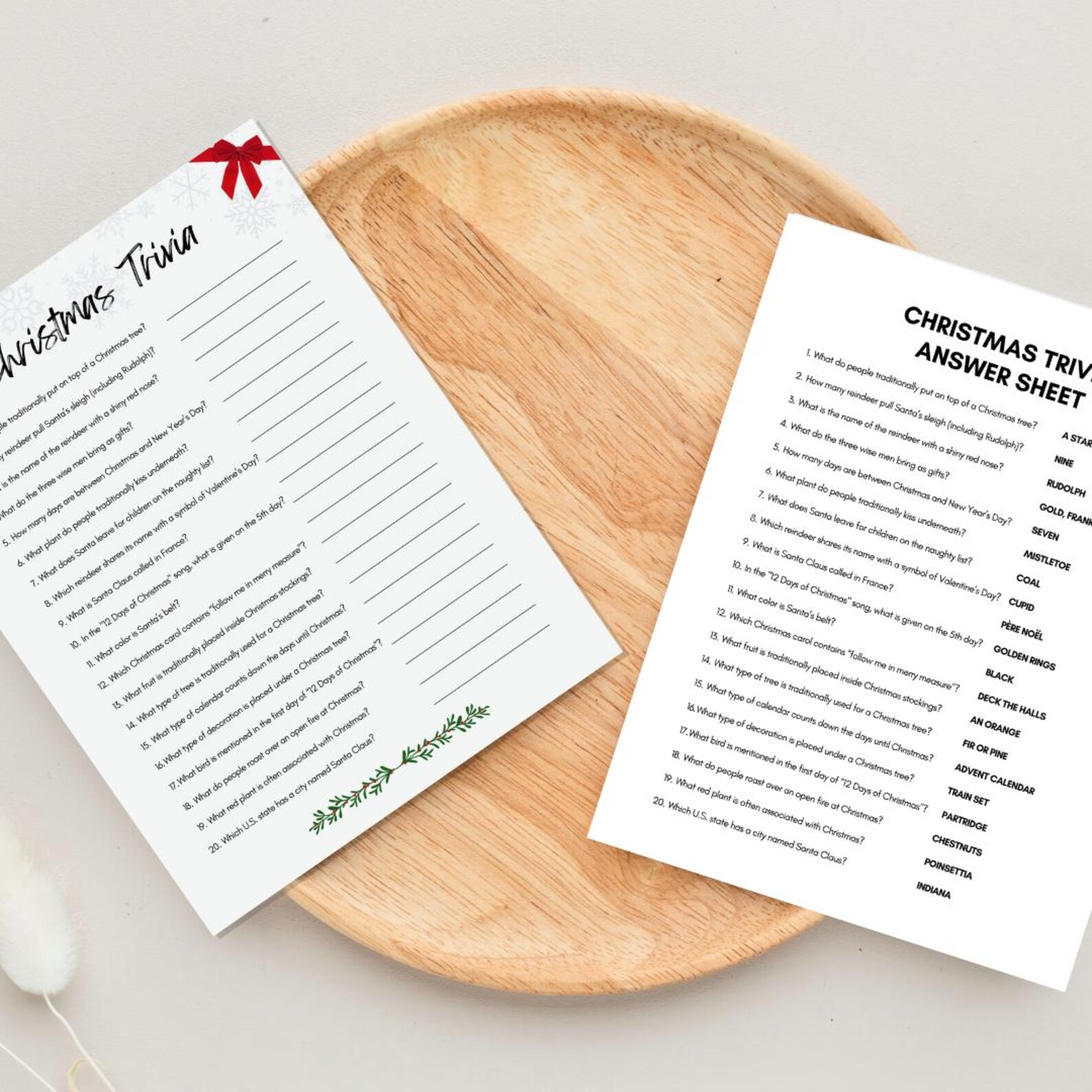 Christmas Trivia Game Printable | Xmas Family Games, Christmas Song ...