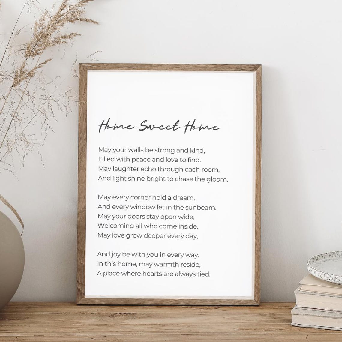 Home Sweet Home Poem | House Blessing Poem New Home Poem Neighbor ...