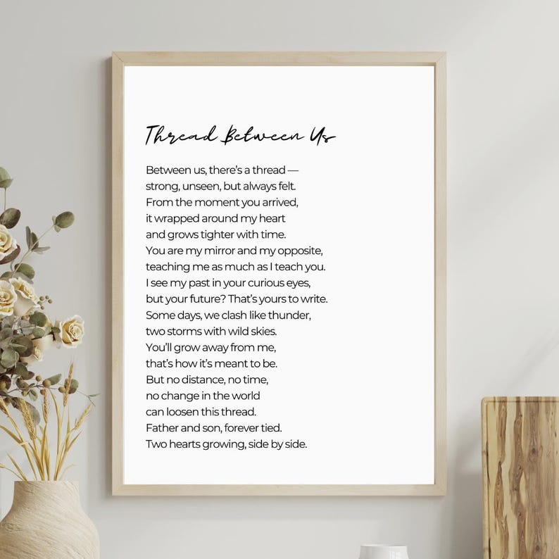 Father and Son Poem | Father Son Poem Father Son Relationship Father ...