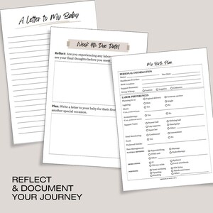 Maternity Memory Book | Pregnancy Record Book Pregnancy Week by Week ...