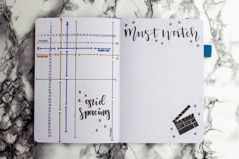 Bullet Journal Set up Printable Set for Journal or Planner - Etsy