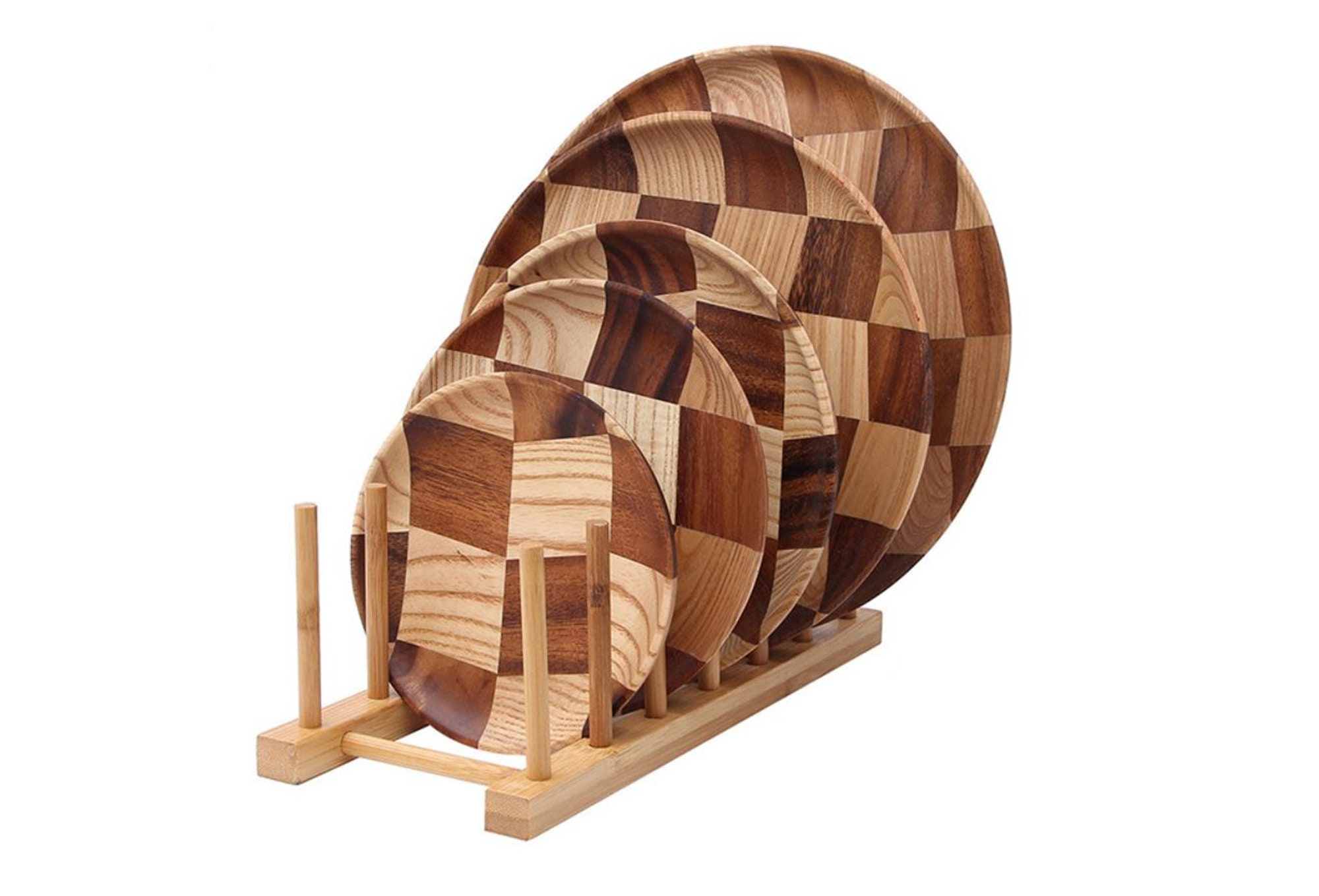 Unique wooden plates serving wood plates wooden plates set | Etsy