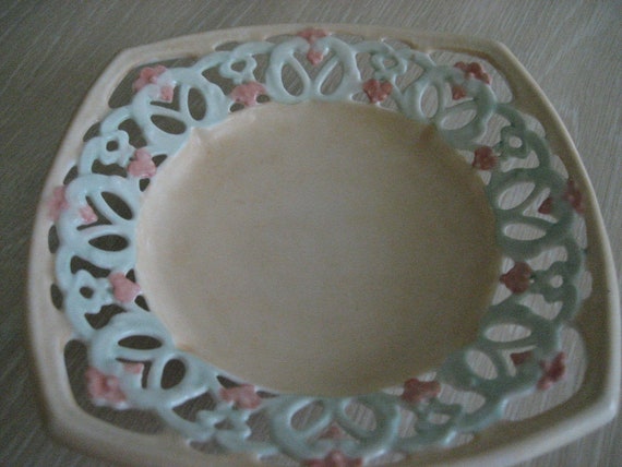 Stunning MADE IN GERMANY Cut Out Ceramic Dishsigned & Hand - Etsy