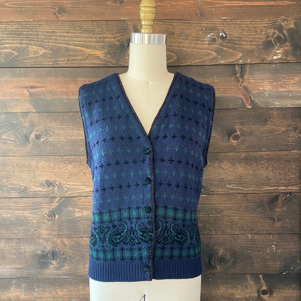 Pendleton Vest - Etsy