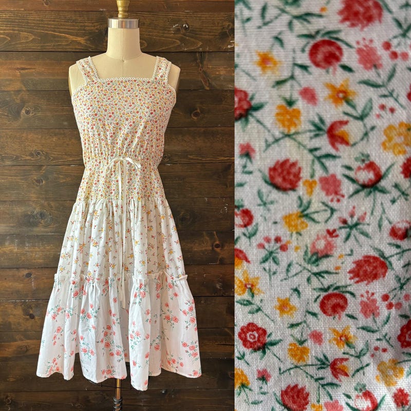Calico Prairie Dress - Etsy