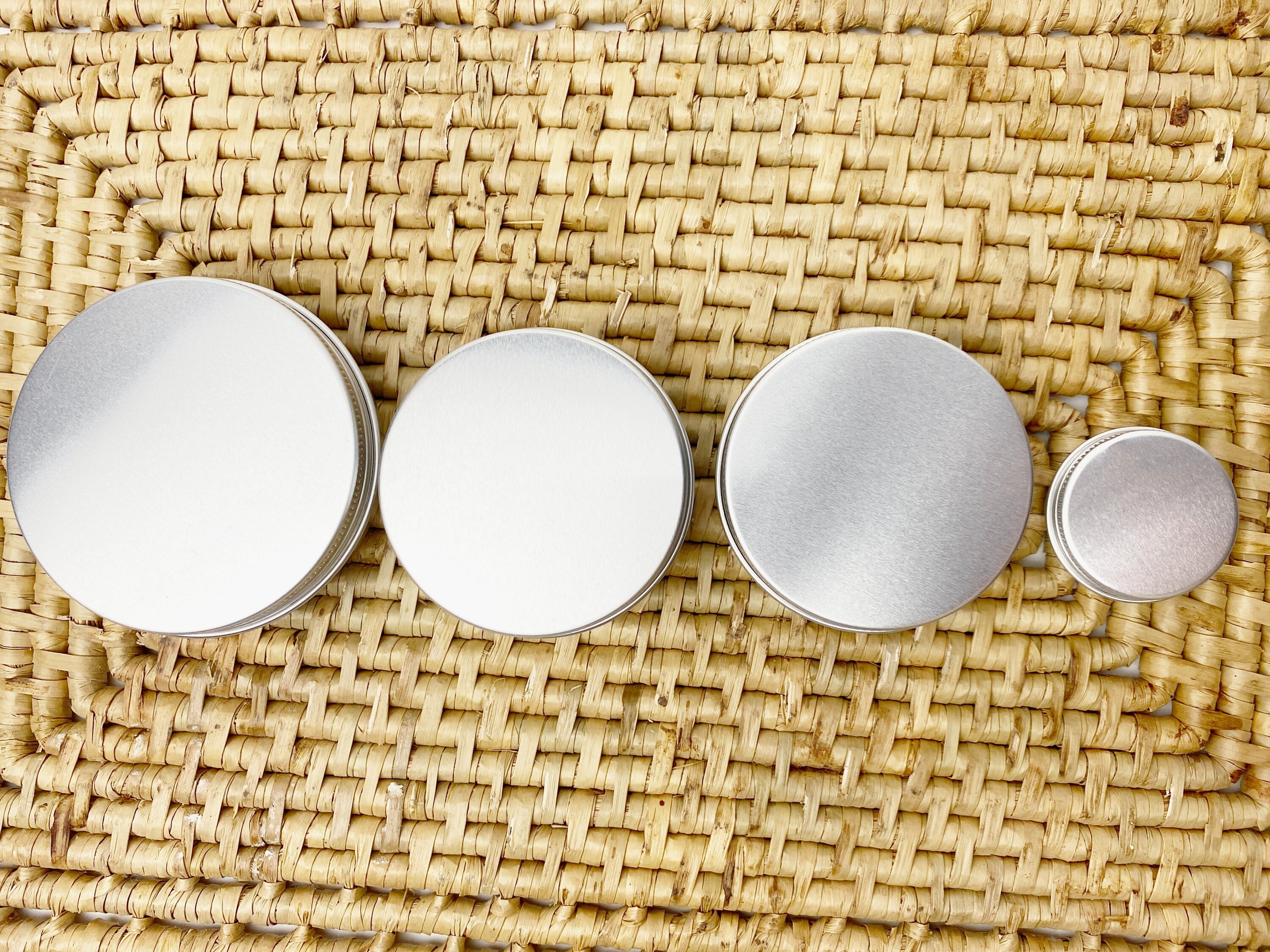 Aluminum Round Metal Tin Various Sizes Shampoo Bar Travel | Etsy