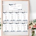 Baby Shower Seating Chart Small Cards INSTANT DOWNLOAD, Editable Pdf ...
