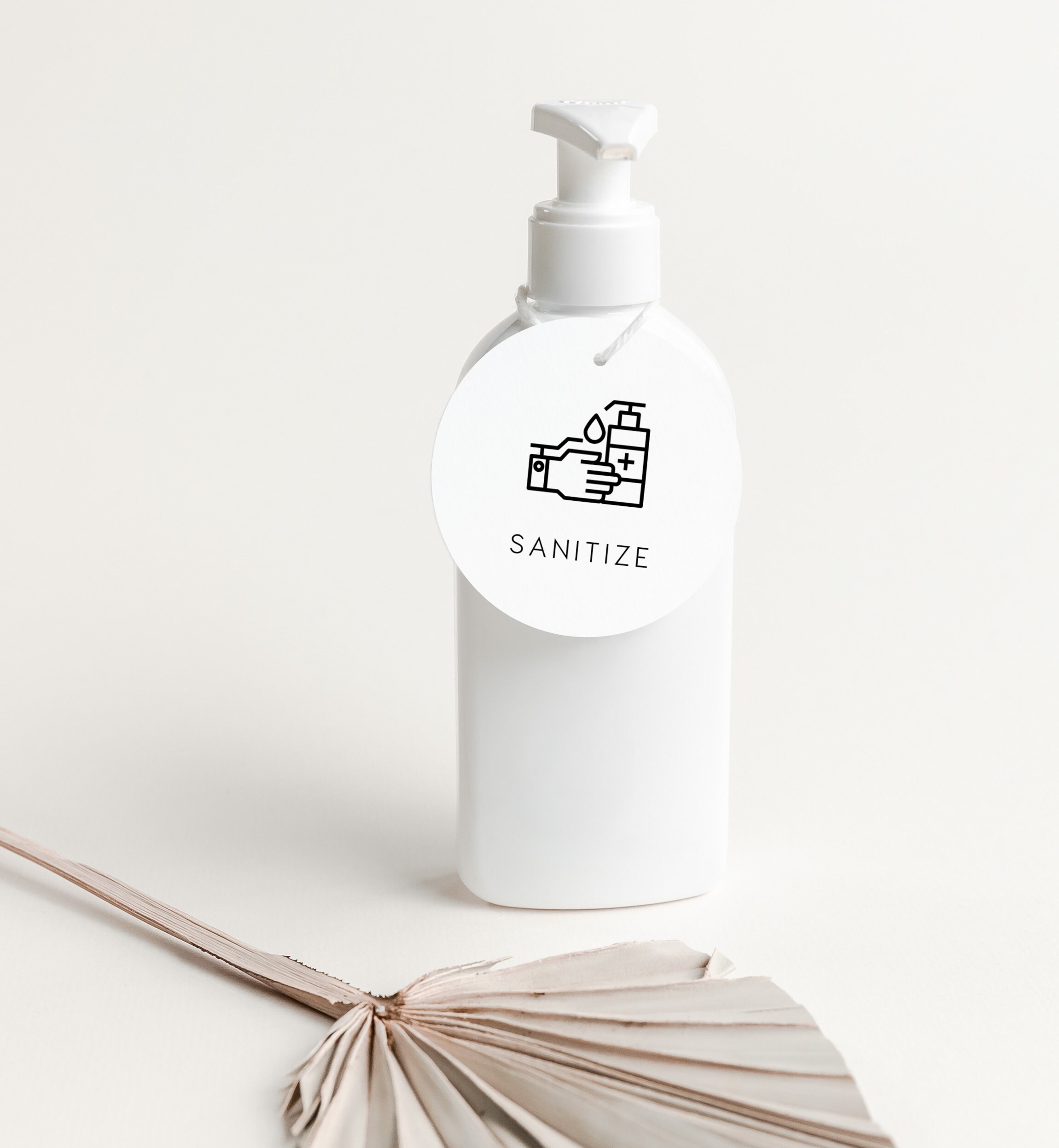 Sanitizer Tag / Label Template INSTANT DOWNLOAD COVID - Etsy