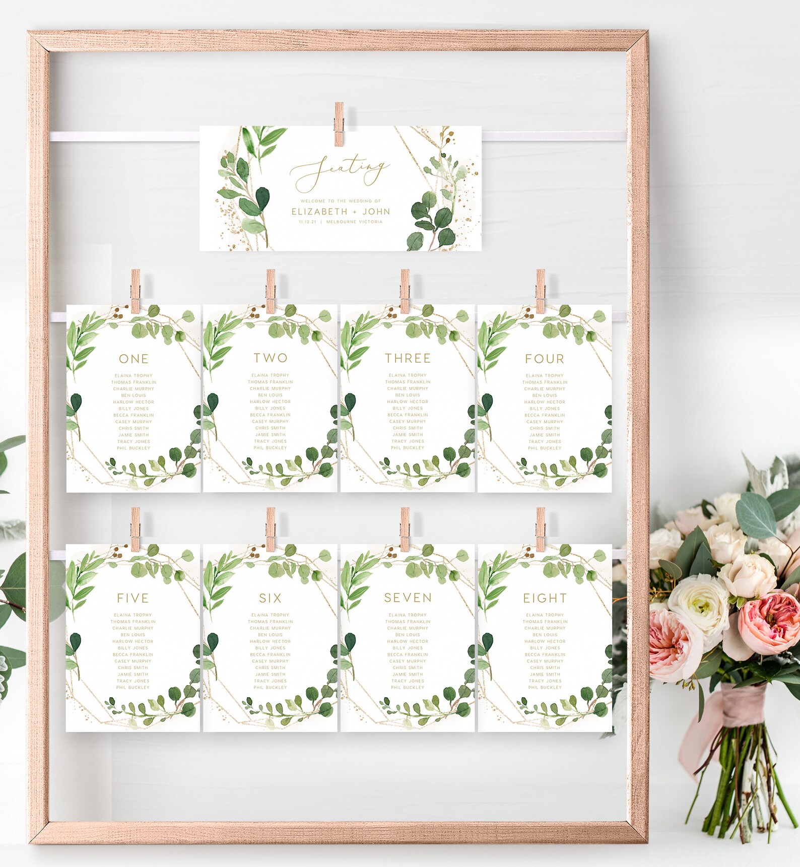 Baby Shower Seating Chart Small Cards INSTANT DOWNLOAD, Editable Pdf ...