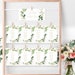 Baby Shower Seating Chart Small Cards INSTANT DOWNLOAD, Editable Pdf ...